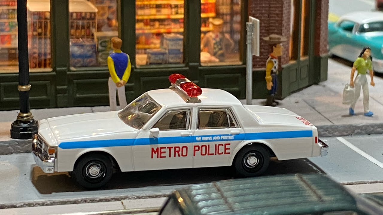 Rapido 1980s Chevrolet Impala Sedan Metro Police HO-Scale | Maritime ...